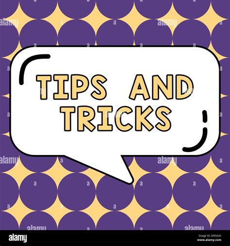 Conceptual Display Tips And Tricks Word For Helpful Advices That Makes Certain Action Easier To
