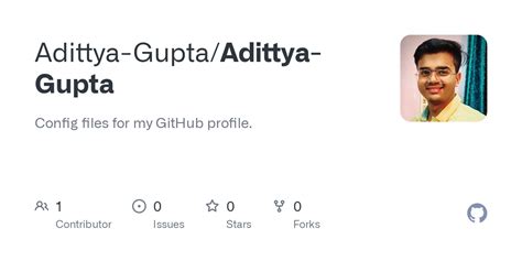 Github Adittya Guptaadittya Gupta Config Files For My Github Profile