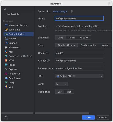 Guide Centralized Configuration