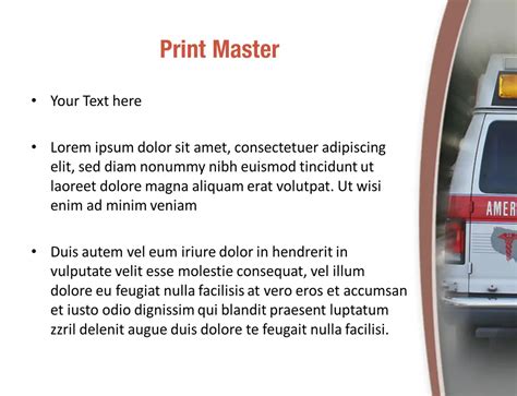 Ambulance PowerPoint Templates Ambulance PowerPoint Backgrounds Templates For PowerPoint