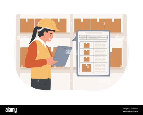 Inventory Tracking Isolated Cartoon Vector Illustrations Stock Vector Image And Art Alamy