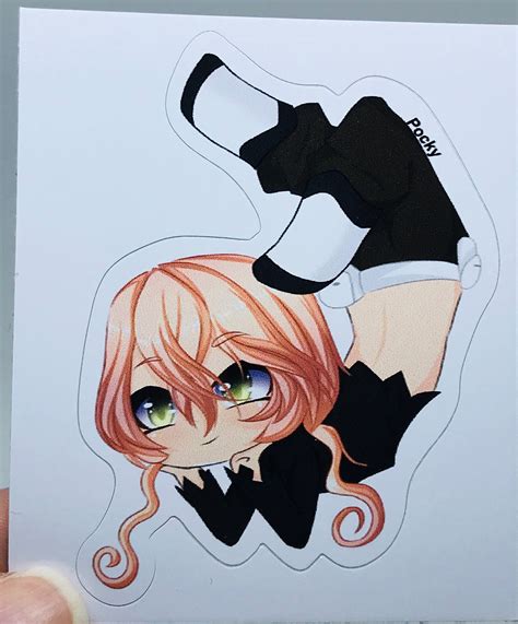 Gacha Girl Gacha Life Art Vinyl Sticker Etsy
