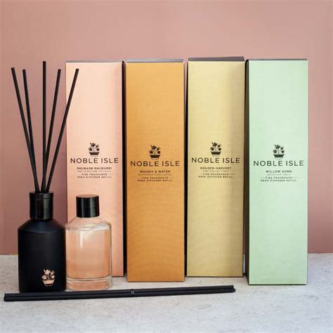Whisky And Water Luxury Reed Diffuser Refill Noble Isle