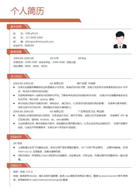 Golang开发专家简历模板 Golang开发专家简历模板