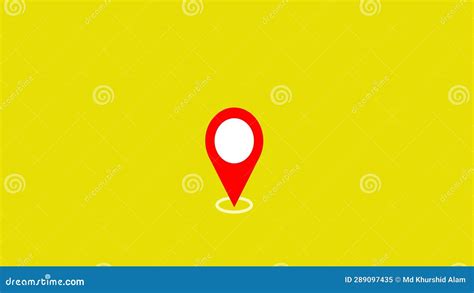 GPS Location Pointer Animation Green Screen GPS Map Navigator Mark Geolocation And Direction