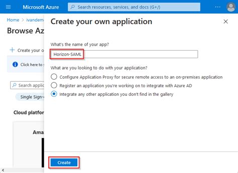 enabling saml authentication for horizon with unified access gateway