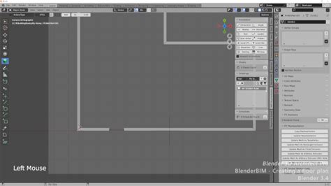 Blenderbim Floor Plan Miter Box Add On And Dining Chair Blender 3d Architect Pro Reports