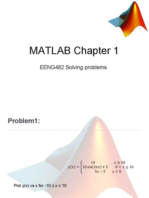 Matlab Problems Pdf