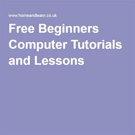 Pin On Computer Lessons