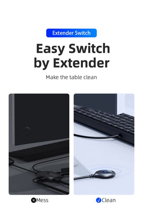 Unnlink Displayport Kvm 스위치 4 포트 4k Usb 20 Kvm 스위처 노트북 용 2 또는 4 Pcs 공유 마우스 키보드 프린터 Kvm 스위치