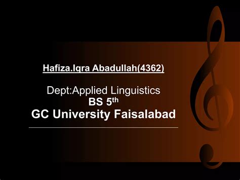 Lecture 1 An Introduction To Psycholinguistics Pdf