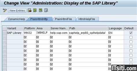 Configure SAP Help
