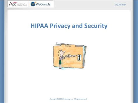 PPT HIPAA Privacy And Security PowerPoint Presentation Free Download ID 5651509
