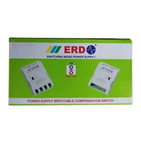ERD Switching Mode Power Supply Output Voltage V Max Each Channel Input Voltage