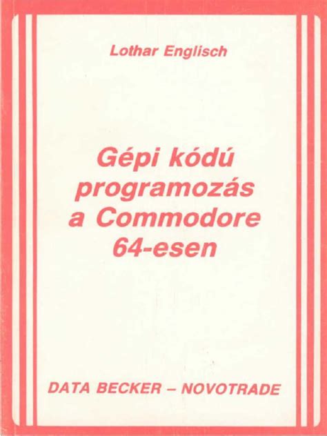 Commodore 64 Assembly Programozás Pdf