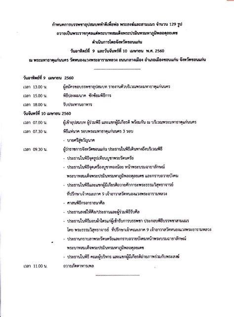 คำสั่งแต่งตั้งคณะกรรมการดำเนินงาน โครงการบรรพชาอุปสมบททำดีเพื่อพ่อ2025 10 สพป ขก 1