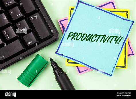 Handwriting Text Writing Productivity Motivational Call Concept Meaning Effective Work Great