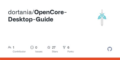 GitHub Dortania OpenCore Desktop Guide