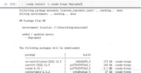 Jupyter Notebook Python3安装fbprophet如何在jupyter上装prophet Csdn博客