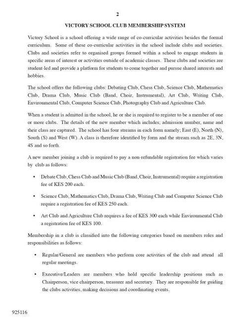 Kcse Computer Project 2025