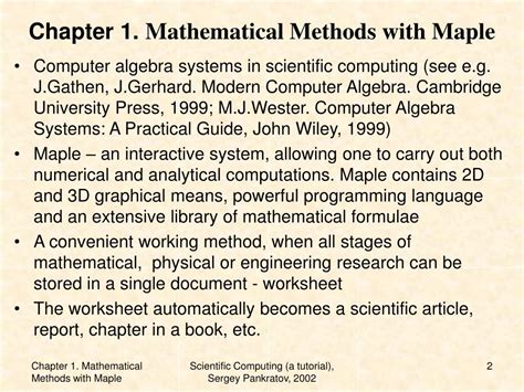 Ppt Scientific Computing A Tutorial Powerpoint Presentation Free Download Id433778