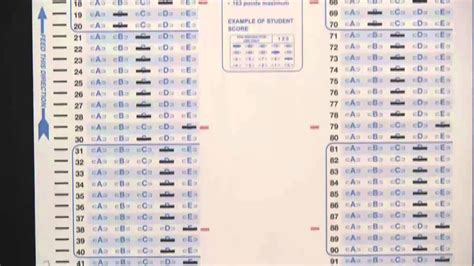 Testing Your Scantron Score Youtube