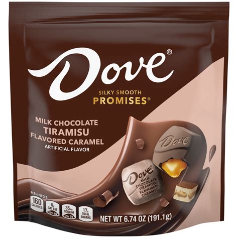 Mars Expands Dove Line With Milk Chocolate Tiramisu Caramel Promises Nca