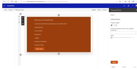 SharePoint Client Side Web Part Configurable Properties In Property Pane Using Spfx SPGuides