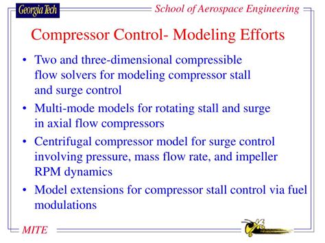 Ppt Recent Progress In Compressor Stall And Surge Control Powerpoint Presentation Id382299