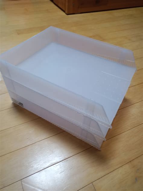 서류 보관함 트레이 문서 서류정리함 적층 보관 정리대 A4 서류함 긴타입 불투명 우면동 기타 중고물품 당근 중고거래