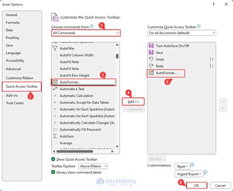 How To Apply Excel S Auto Formatting Add Customize Use Remove