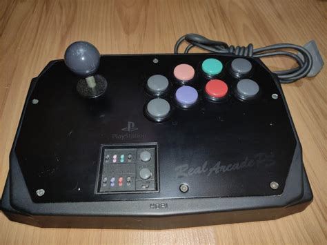 Hori Fighting Stick Arcade Fight Stick Controller Playstation Ps1 Ps2