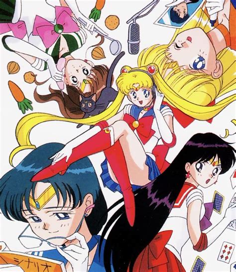Pin By Sherman Seren On Sailor Moon Official Art Sailor Moon