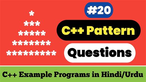 C Pattern Questions 20 Pyramid Star Pattern Program In C C Example Programs 65