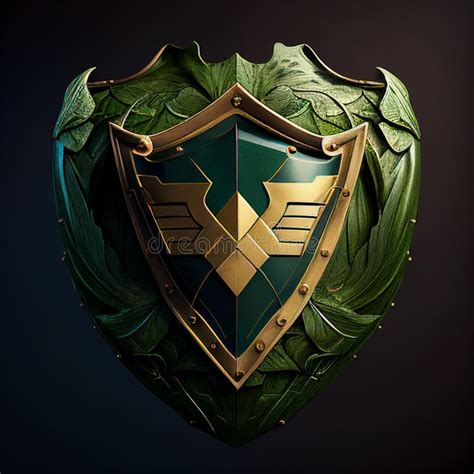 Fantasy Shield Ai Generated Stock Illustrations 550 Fantasy Shield Ai