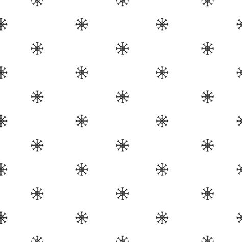 Premium Vector Snowflake Pattern Snowflake Vector Pattern Each Snowflake Is Grouped Individually