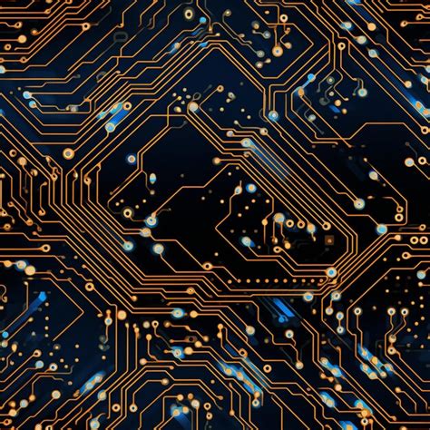 Premium Photo Pcb Circuit Seamless Pattern