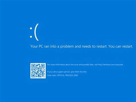 Blue Screen Of Death Betawiki