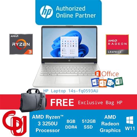 Jual Hp Laptop S Fq Au Amd Ryzen U Gb Gb Ssd Win Ohs Shopee Indonesia