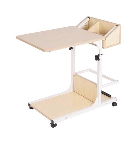 SEYATPOOL Side Table Heigh Adjustable Laptop Computer Stand Desk Mobile End Table Cart Tray