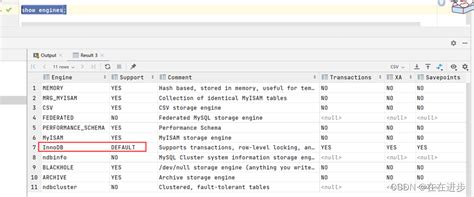 Mysql进阶——存储引擎 Csdn博客