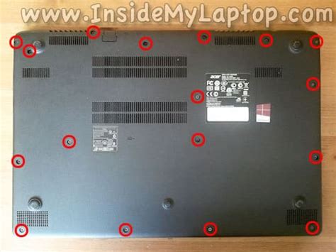 Acer Aspire V G Disassembly Inside My Laptop