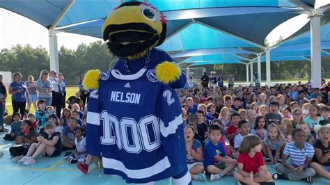 Tampa Bay Lightnings Thunderbug Is Working To Inspire A New Generation Of Hockey Fans Video