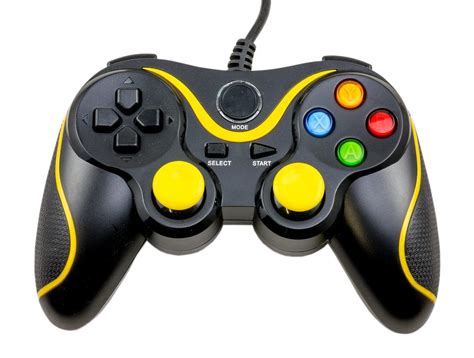 Raspberry Pi Compatible Usb Gamepad Yellow Discontinued The Pi Hut