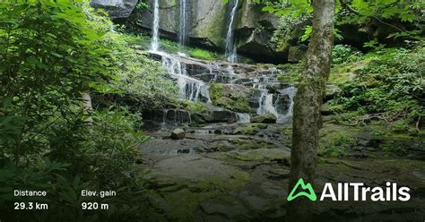 Canebrake Trail And Foothills Trail North Carolina 219 Reviews Map