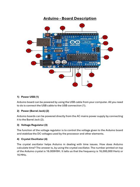 Arduino Board Description Pdf Arduino Information And Communications Technology