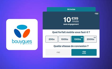 Bouygues Télécom Unveils The Best 5g Package Of The Moment 130 Gb For Only €10 99 Month Gearrice