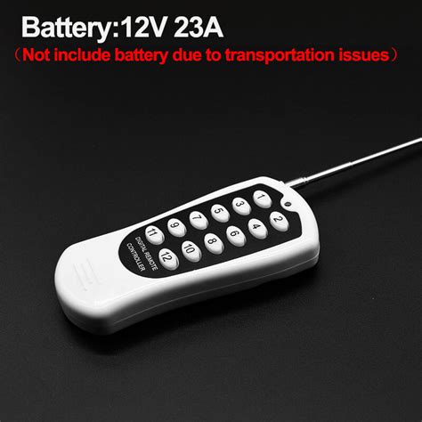 433 Mhz 범용 무선 원격 제어 스위치 Dc 12v 12ch 릴레이 수신기 모듈 및 Rf 433 Mhz Led 조명 스위치 송신기 출입 통제