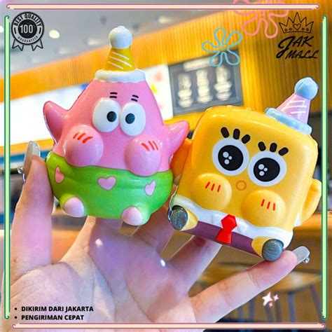 Jual Jm Squishy Isi 6pcs Mainan Squishy Spongebob Patrick Aneka Squishy