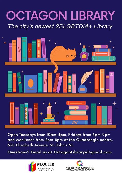 The Octagon 2slgbtqia Library — Quadrangle